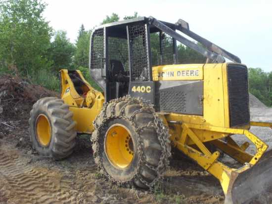 John Deere 440C Cable Skidder | Minnesota | Forestry Equipment Sales