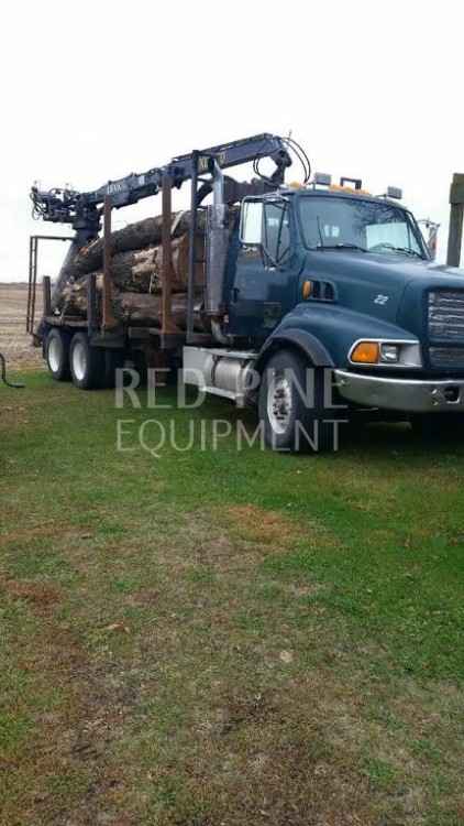Sterling Log Truck with a Lemco XLT 70 Loader ***SOLD*** | Minnesota ...