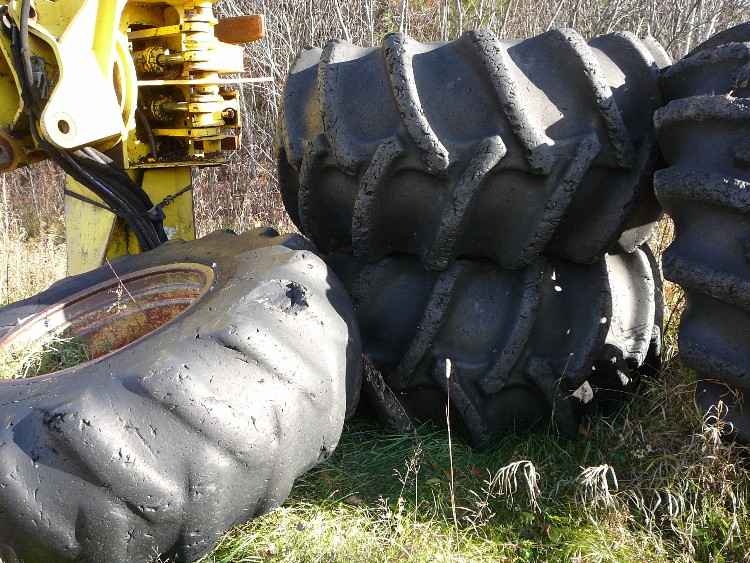 Red Pine Equipment (4) 67x34.00x26 Firestone Forestry Specials Tires