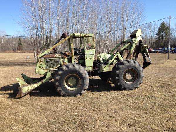 Red Pine Equipment Tree Farmer C5-D Grapple Skidder w/ Winch