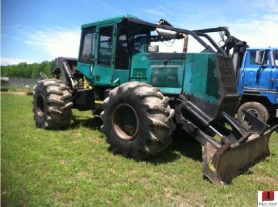 Red Pine Equipment Timberjack 460C Grapple Skidder with Winch