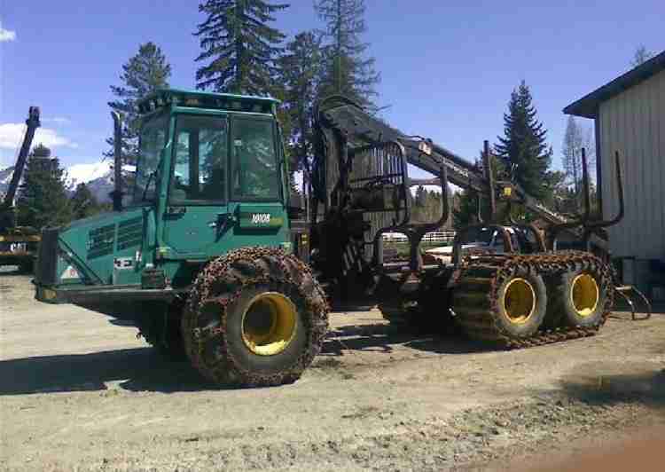 Timberjack 1010B 6 Wheel Forwarder. | Minnesota | Forestry Equipment Sales