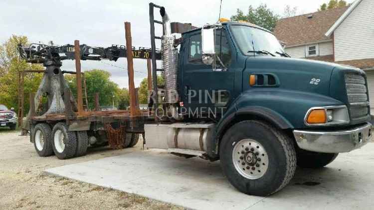 Sterling Log Truck with a Lemco XLT 70 Loader ***SOLD*** | Minnesota ...