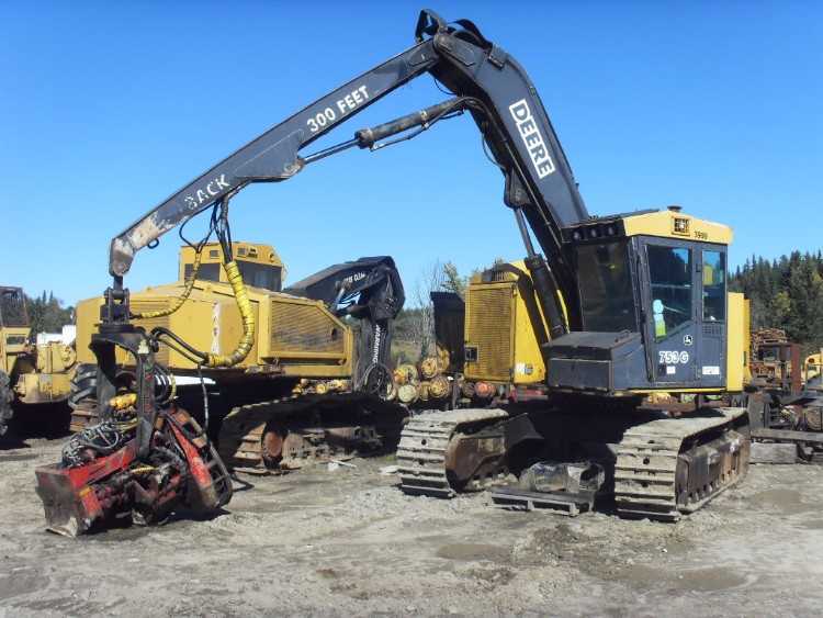 Red Pine Equipment John Deere 753G Processor