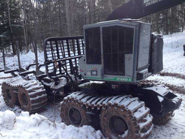 TimberPro TF820-E 8 Wheel Forwarder | Minnesota | Forestry Equipment Sales